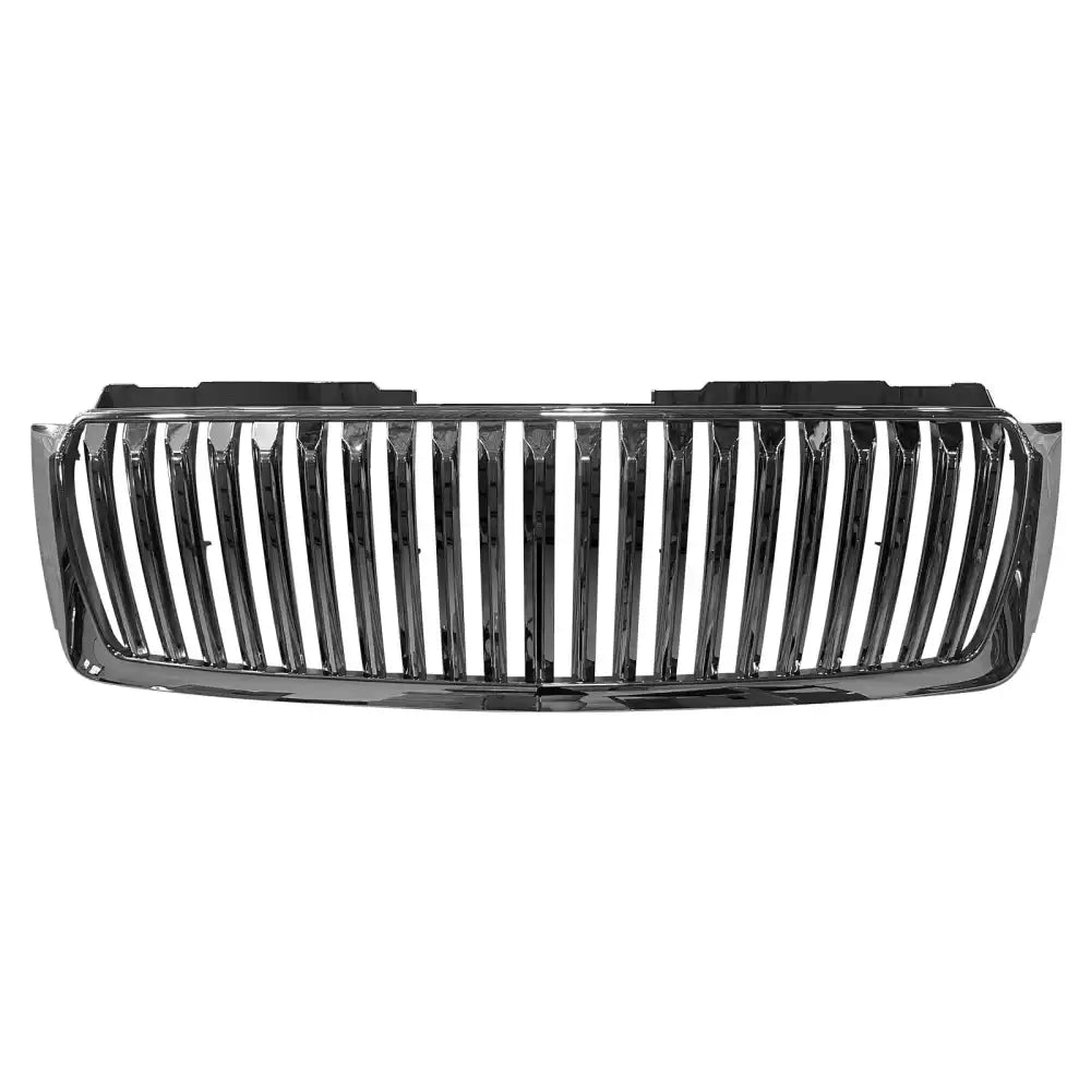 2007-2008 Chevy Tahoe/ Avalanche/ Suburban Vertical Style Grill Chrome ...
