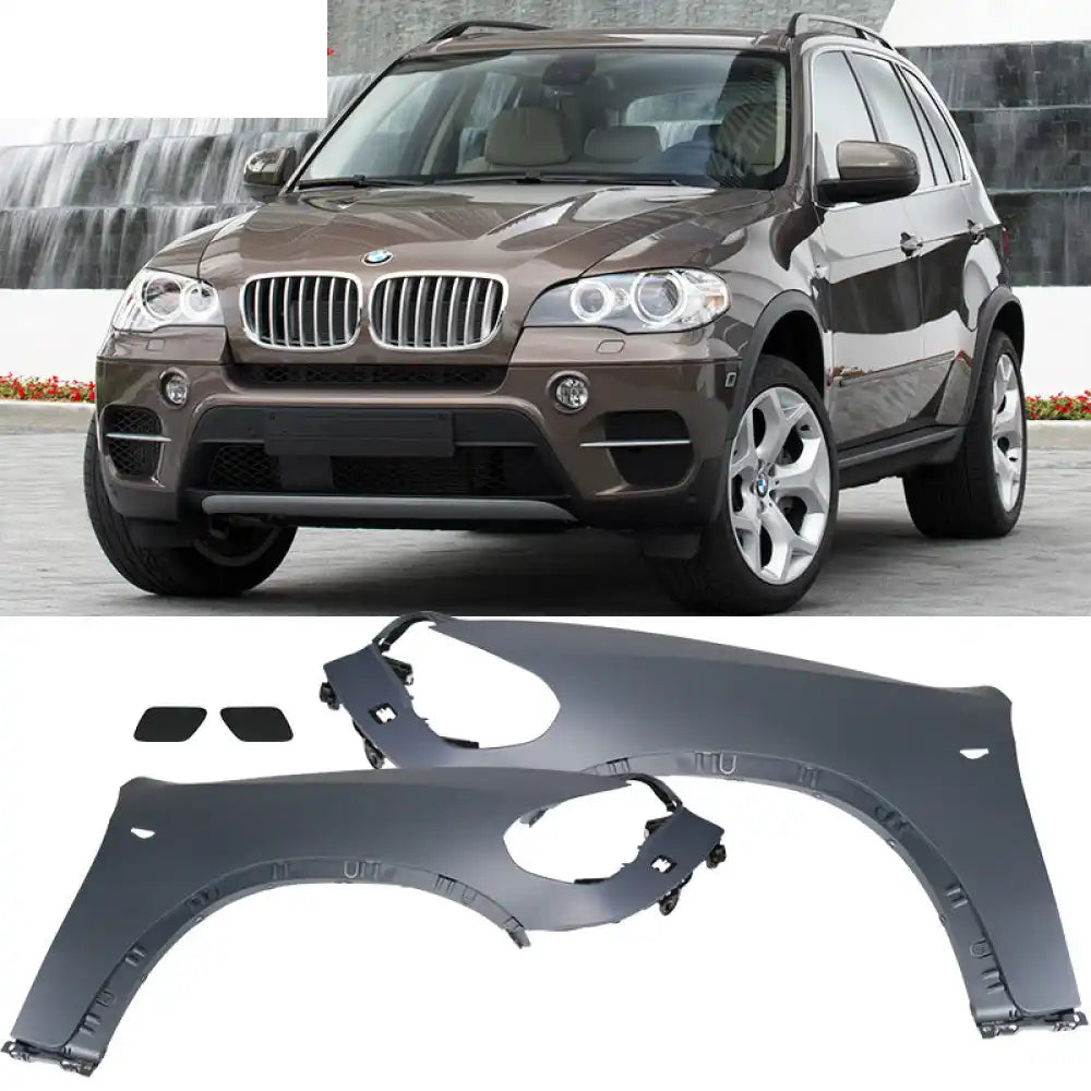 2007-2010 E70 Pre-LCI X5M Front Bumper Cover Conversion+Fender PP ...